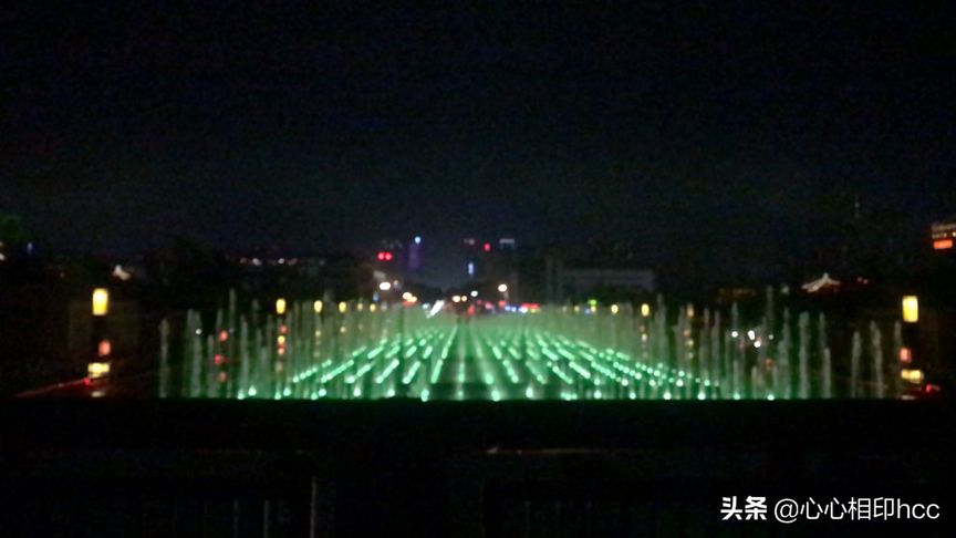 西安大雁塔音乐喷泉
