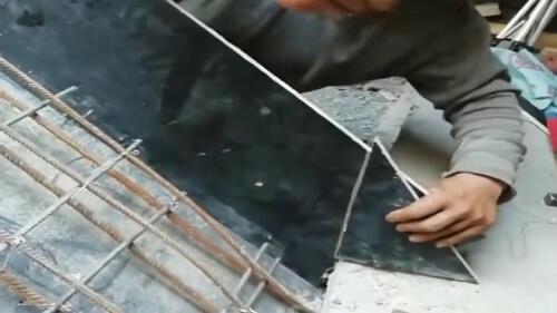 大爷巧分楼梯勾股定理没白学在这波操作上就可以看出是位大学生