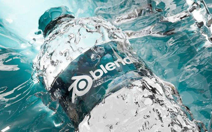 「福利」「中英字幕」Udemy - Blender制作高级矿泉水广告