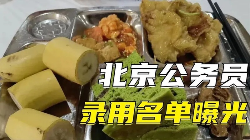 1张北京公务员录用名单曝光,我才懂这届年轻人为什么迷恋体制内