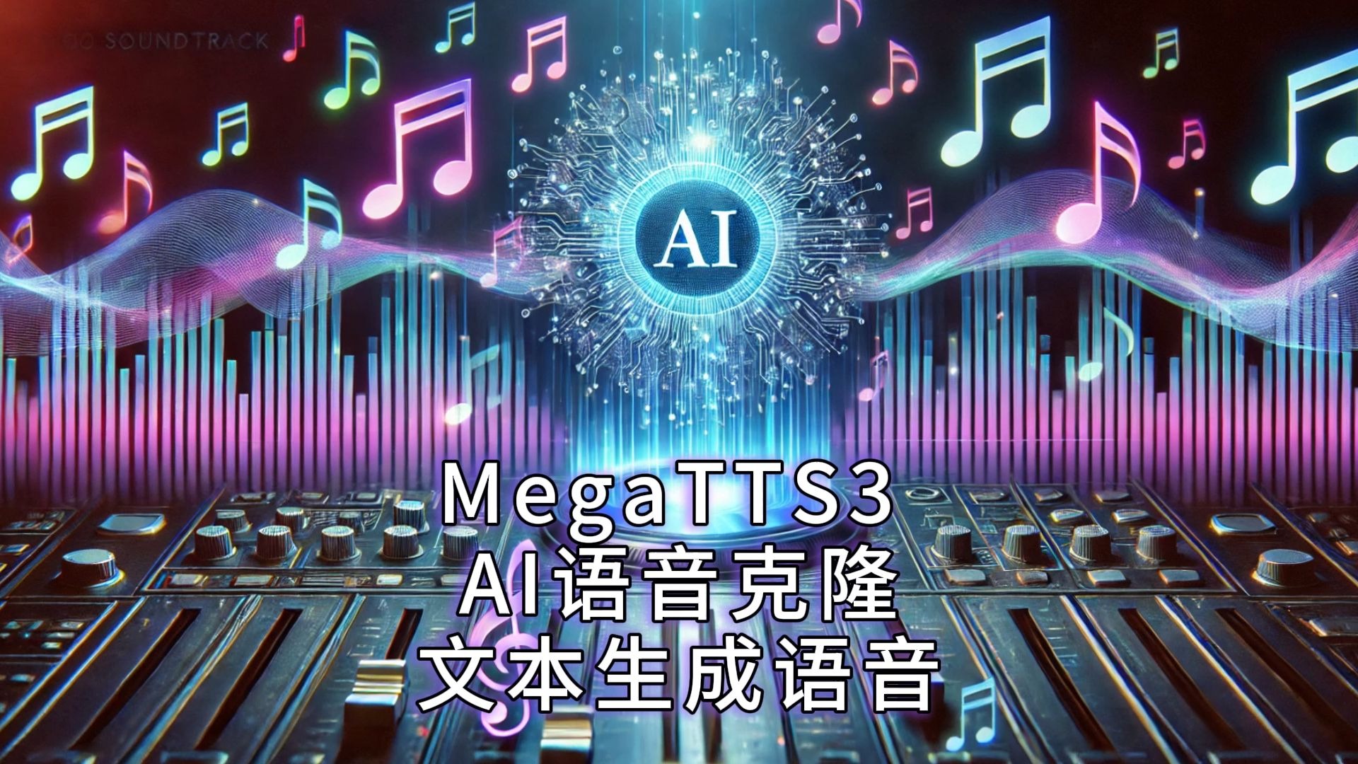 MegaTTS3 - 字节开源高保真语音克隆、文本转语音软件 支持中英混搭...