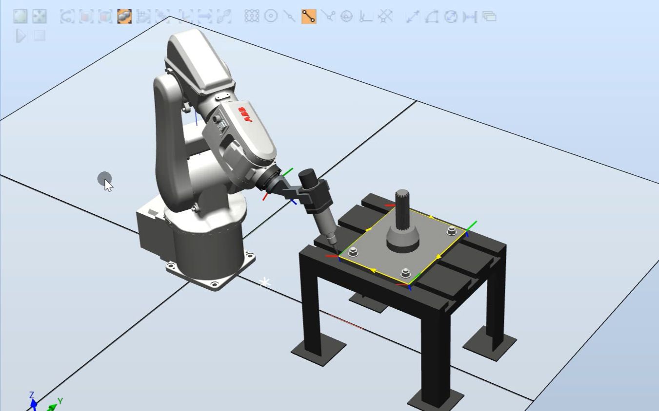 【全过程】RobotStudio机器人方形轨迹编程