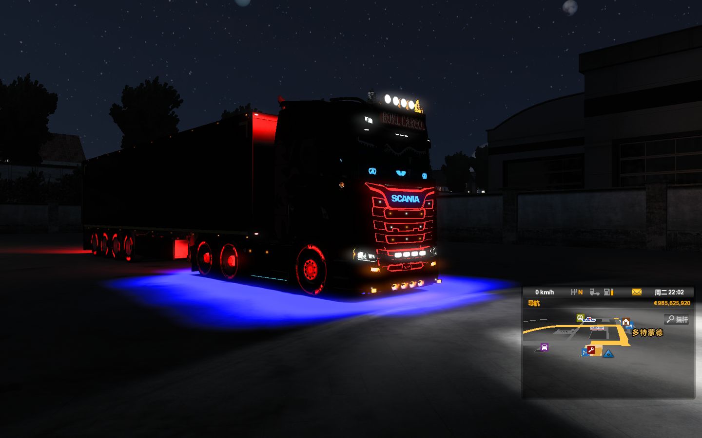 欧卡2-嘎嘎帅的斯堪尼亚代码车