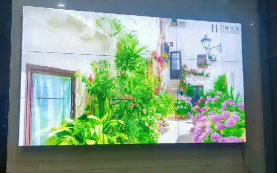 佛山高明某医院液晶拼接屏显示大屏幕案例分享