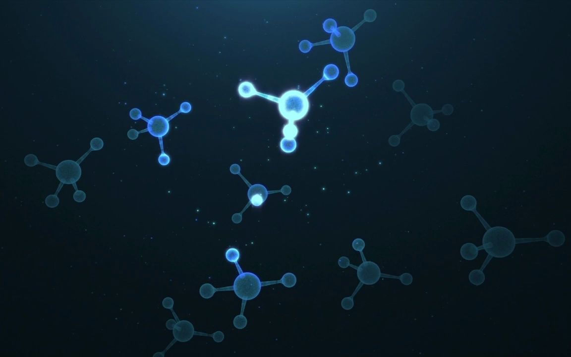 ...粒子分子结构运动生物化学物理HUD元素科技感计算机互联网大数据...