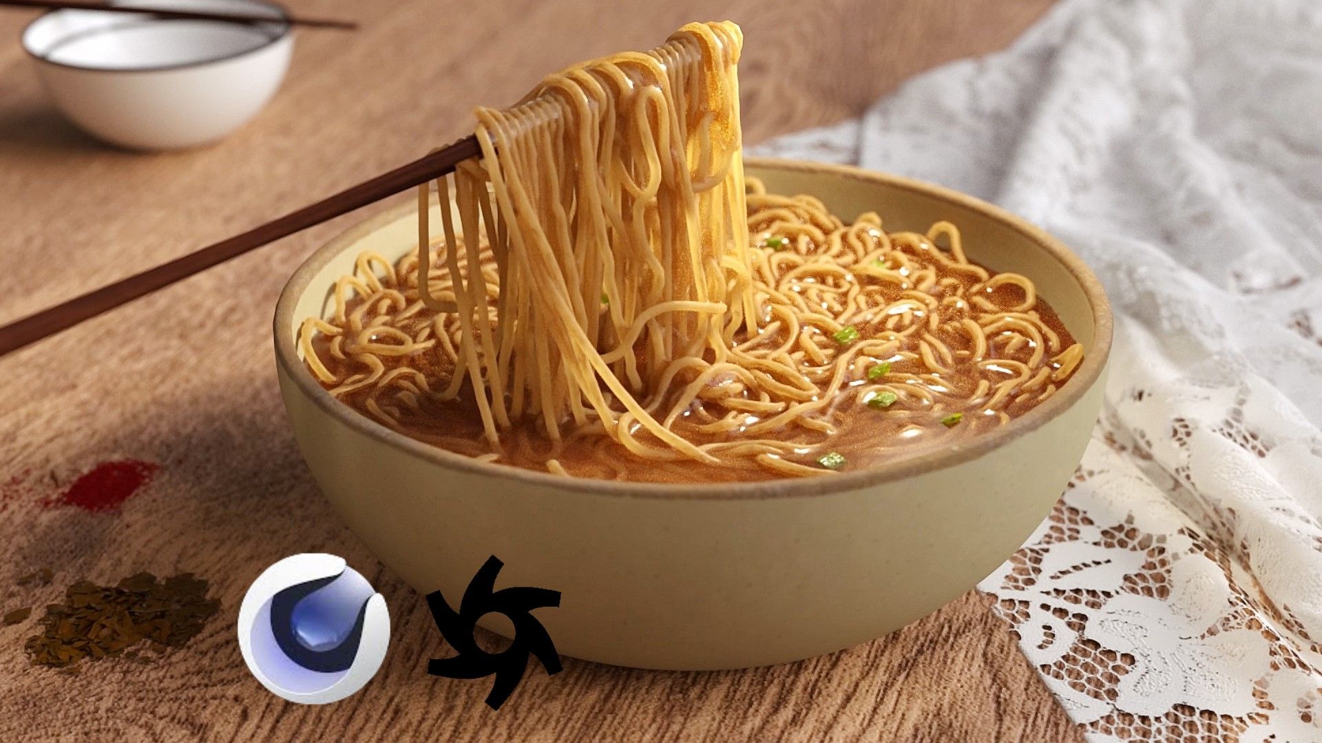 c4d做红烧牛肉粉