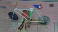 科技小制作自行车模型