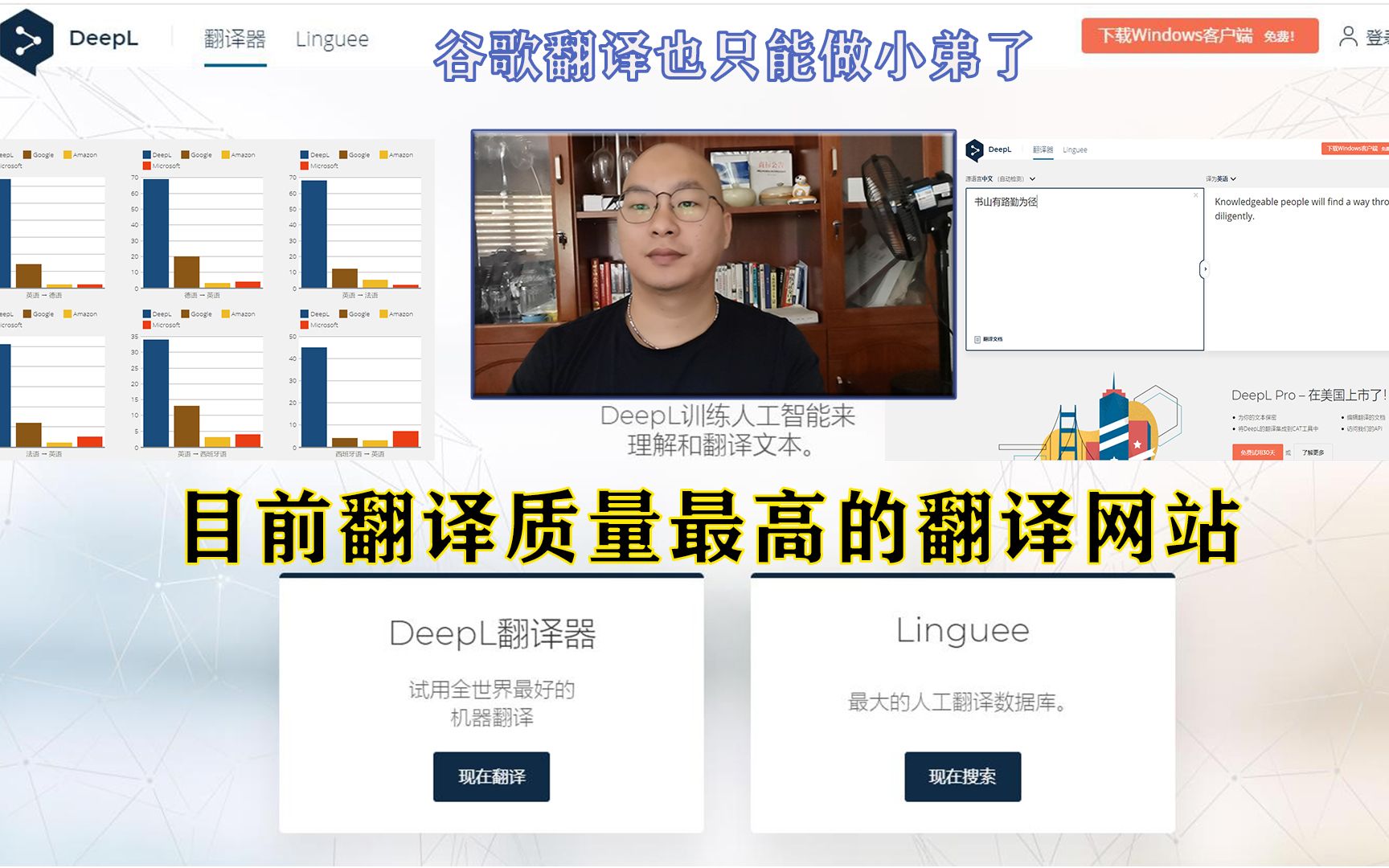 翻译界的小钢炮,秒杀超越谷歌微软等翻译,Deepl太好用了,真担心那些...