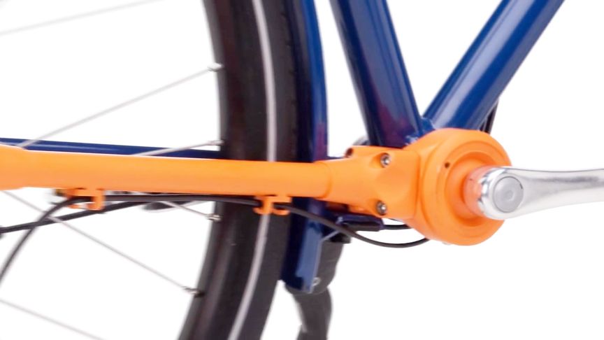 原来如此!秒懂无链单车内部传动原理