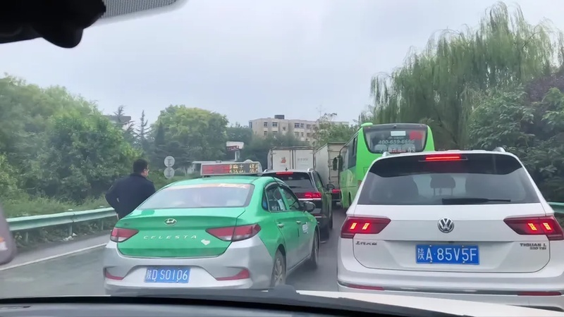 西铜高速三原出口查验行程码,通过时间15 20分钟左右!