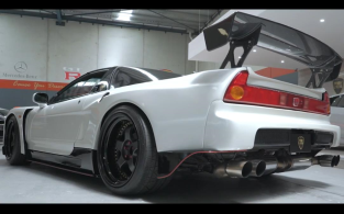 【Project Drive】竞技风改装 纯白NSX 与一车库白色经典跑车