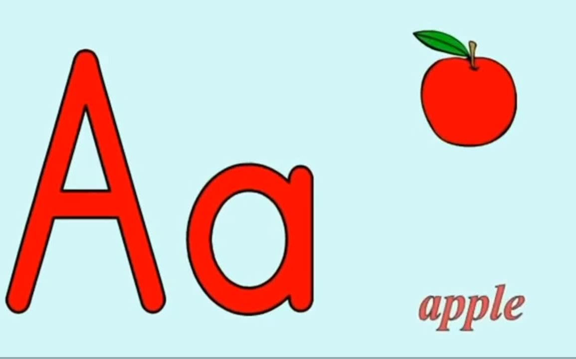 自然拼读必背儿歌A-Z的26个字母