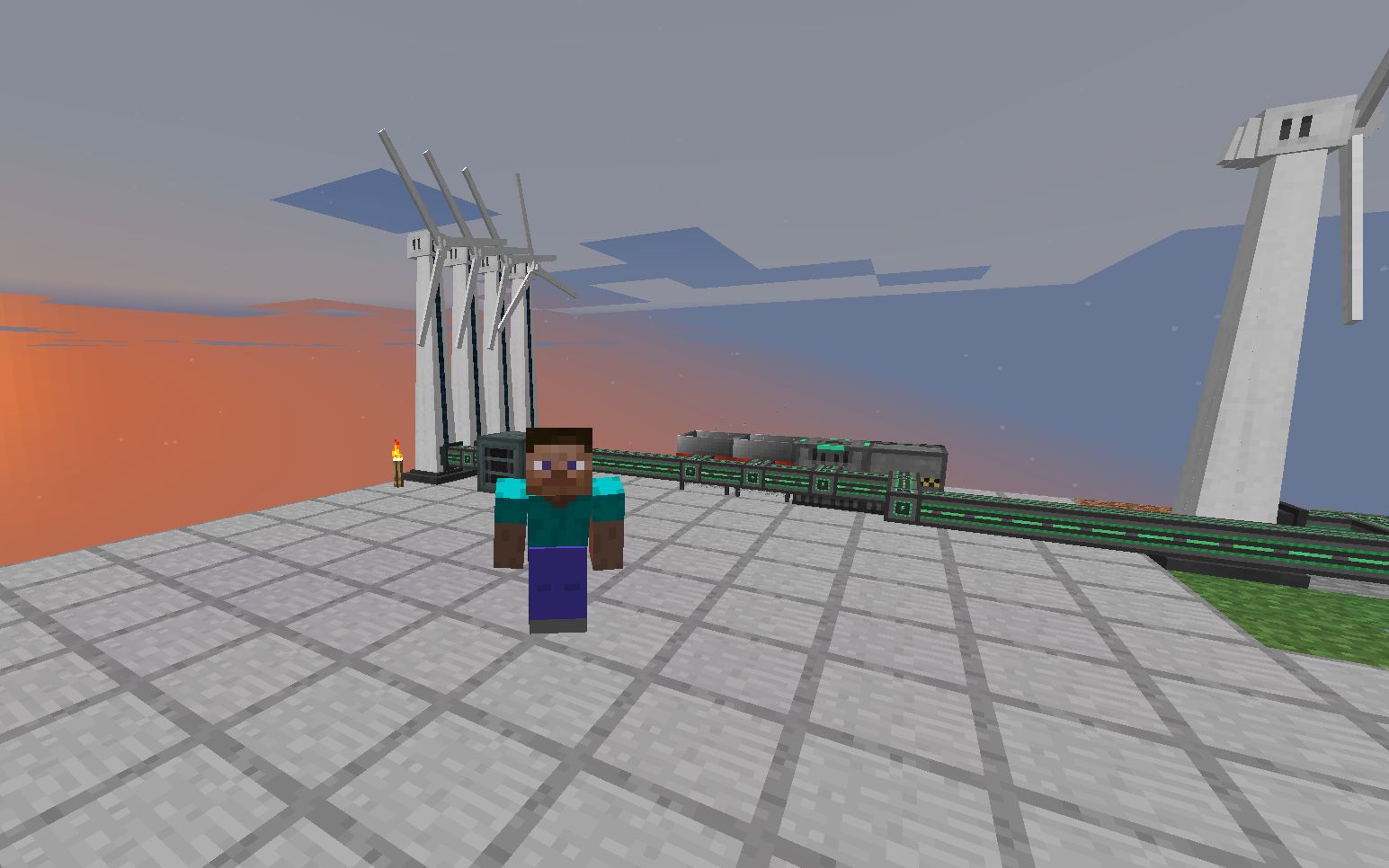 我的世界科技空岛服务器EP1