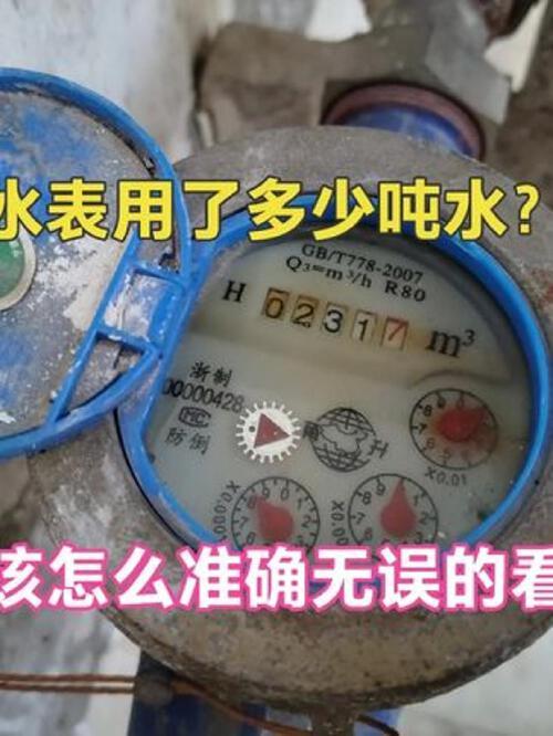 用了多少水怎么看读数?方法很简单,学会后再也不怕多交水费了