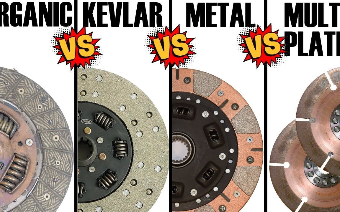 ...中英双字 离合器:有机、凯夫拉、金属与多片式离合器-深入比较