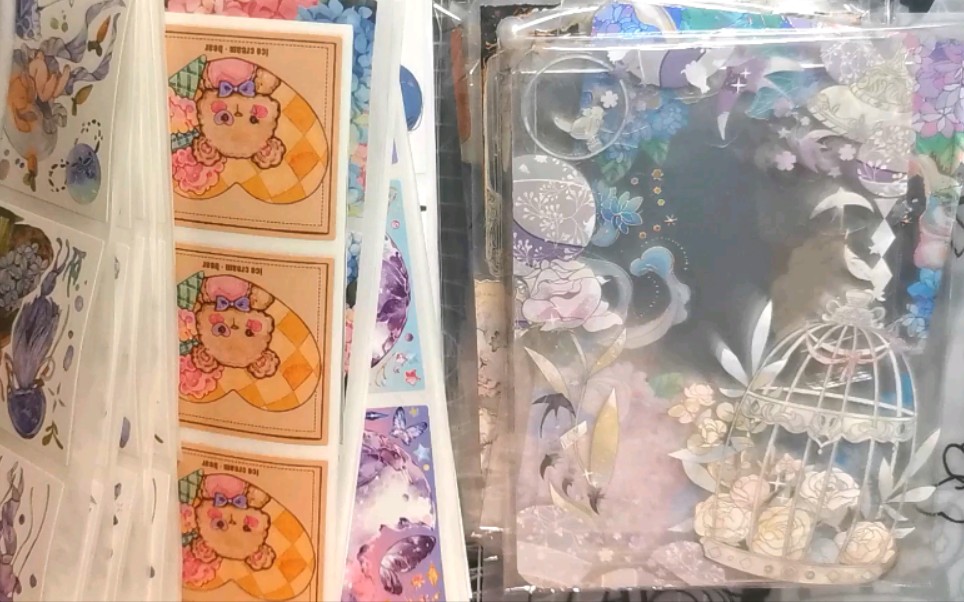 一个31r含邮的咕卡订单打包～