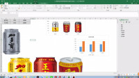 excel图表实战训练营之图表美化部门利用图片10秒中实现柱形图图表...