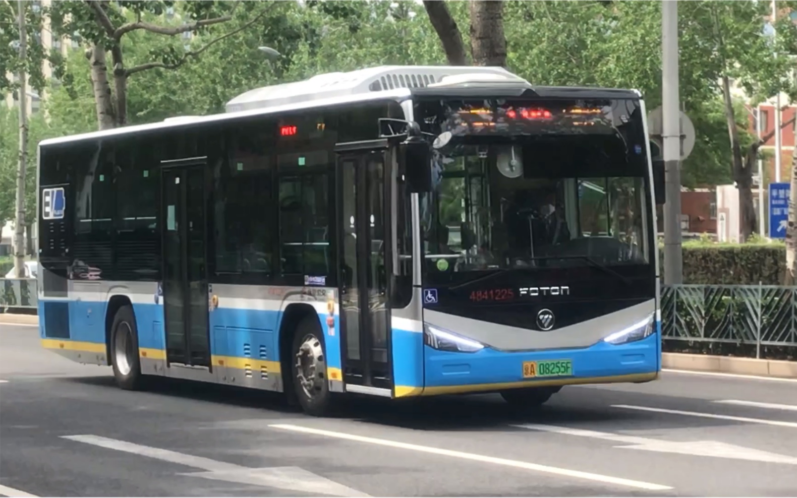 【北京公交】(拍车)北电蓝603新车,4月28日新车拍摄。