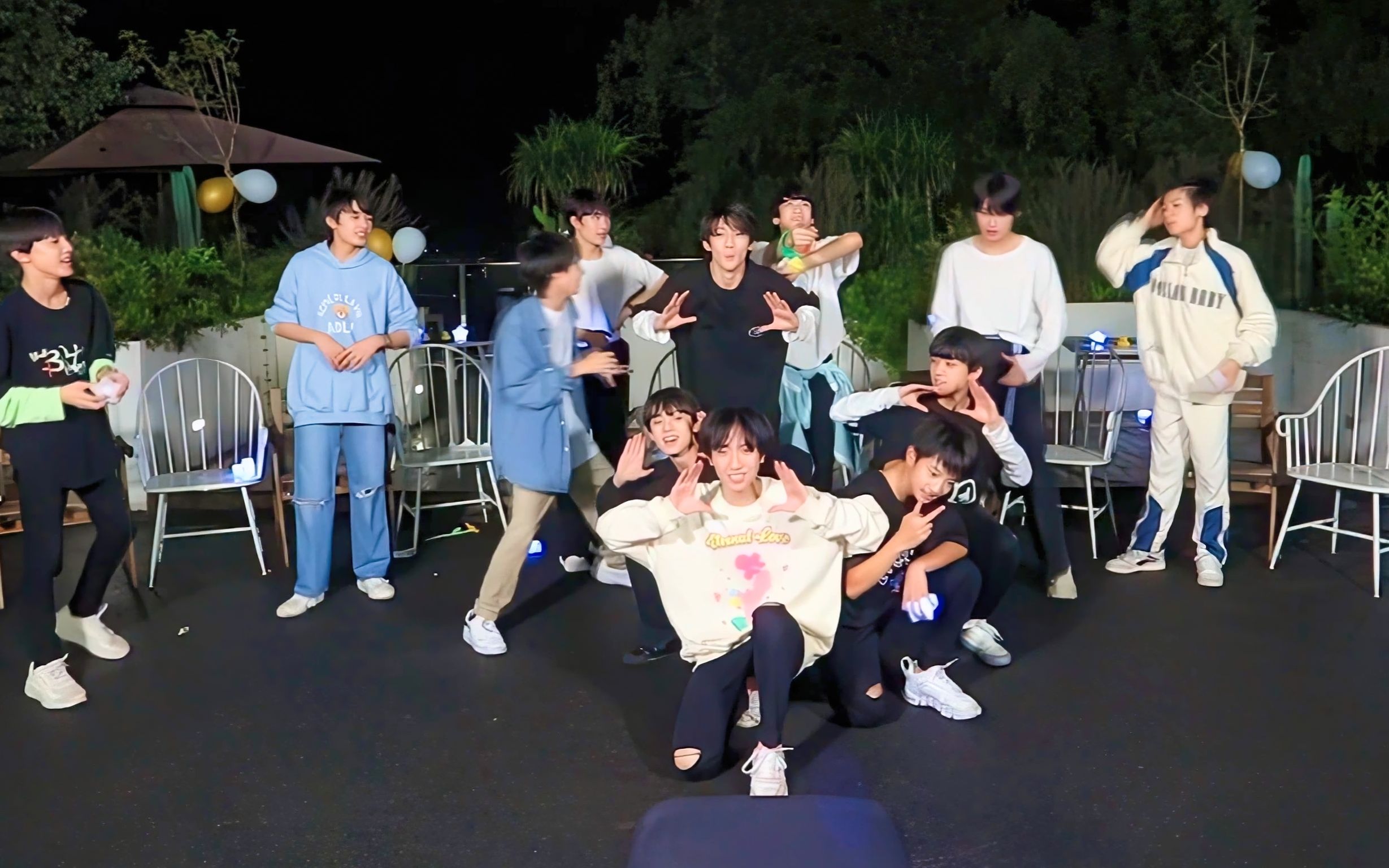 超清-TF三代《睫毛弯弯》别墅音乐会 混剪 -cover 王心凌 4K75fps