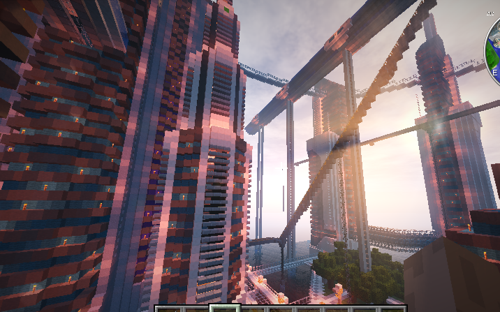 [唯美光影]我的世界未来城市