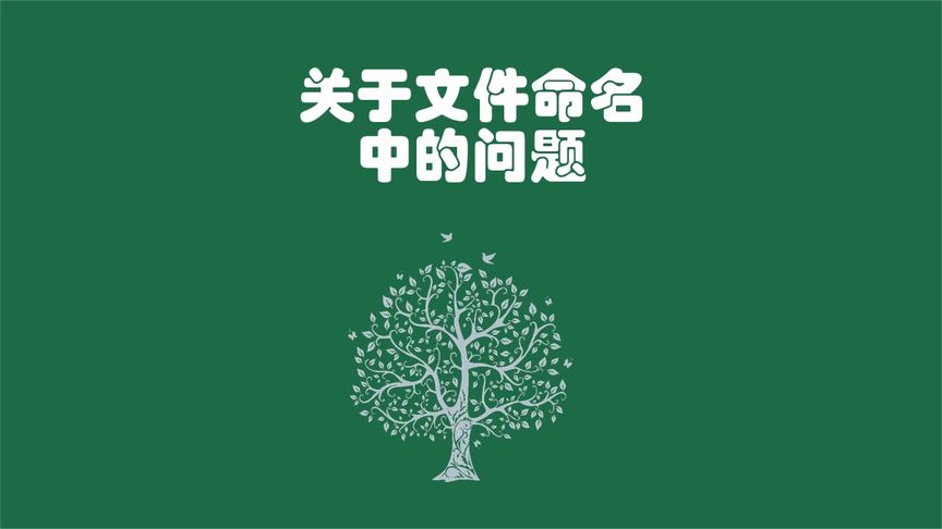 20210704-关于文件命名中的问题