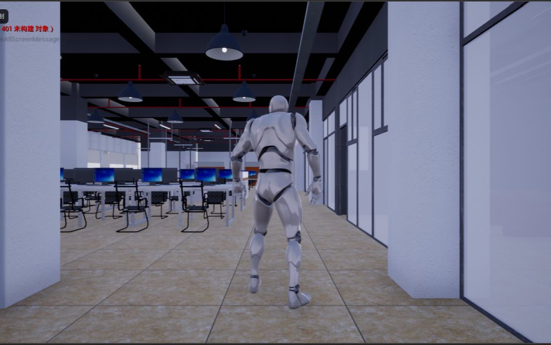 UE4导入3dmax模型并在场景中添加第三人称角色