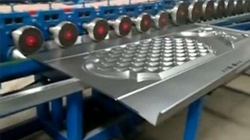 门板机,门框机,单边滚压成型机