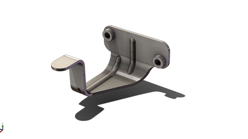 Solidworks钣金设计压凹命令的使用(注意不合并实体)