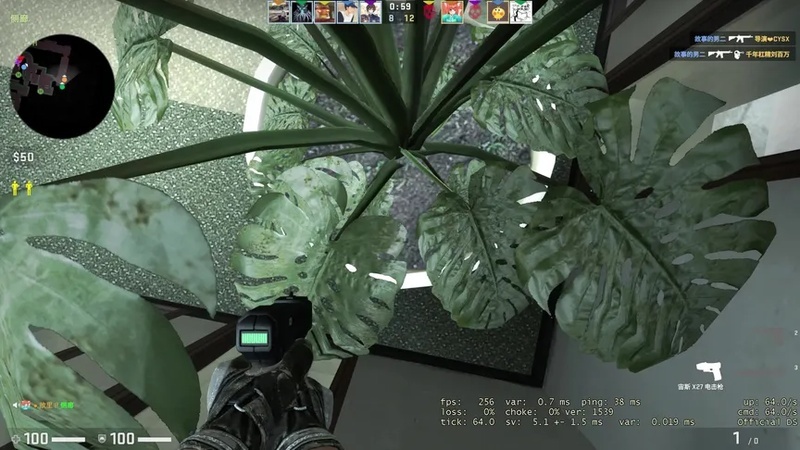 csgo 4个视角呈现一个悲惨故事