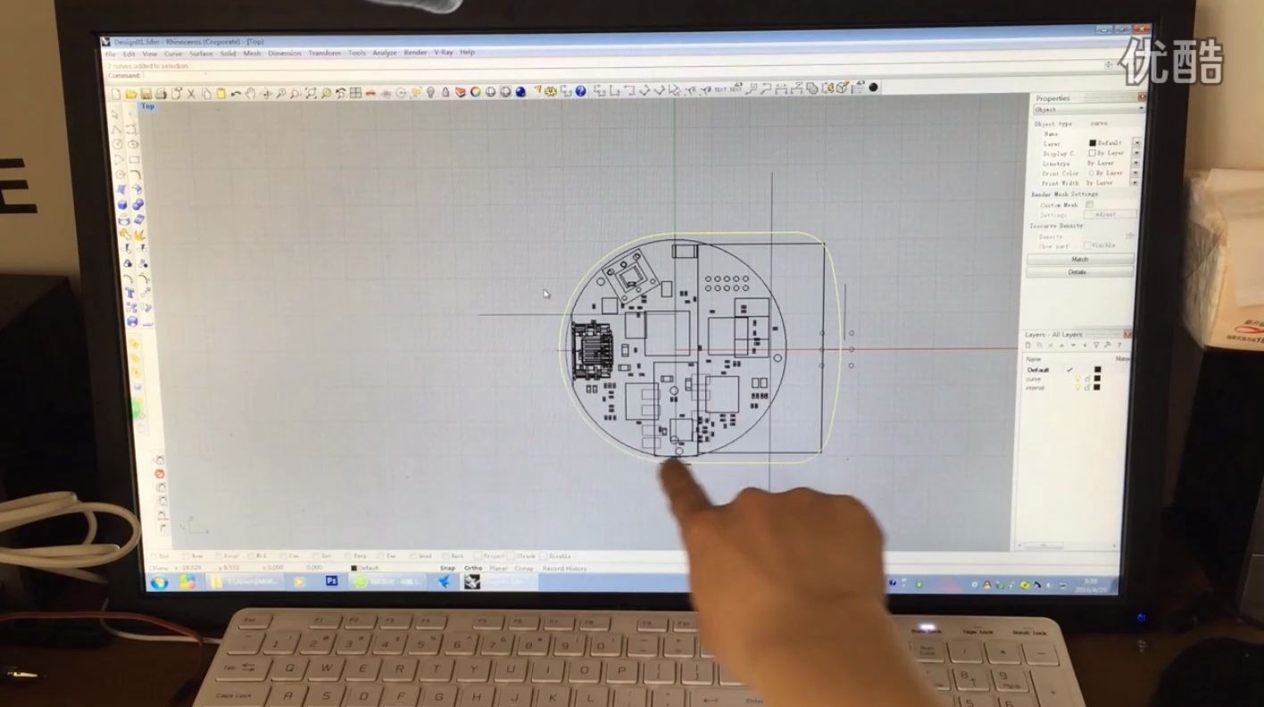 肌电信号采集器工业设计与建模实录03-想哥的工业设计