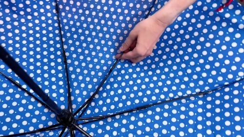 简易小手工制作教程,教你将一把没用的旧伞改造成帆布包!