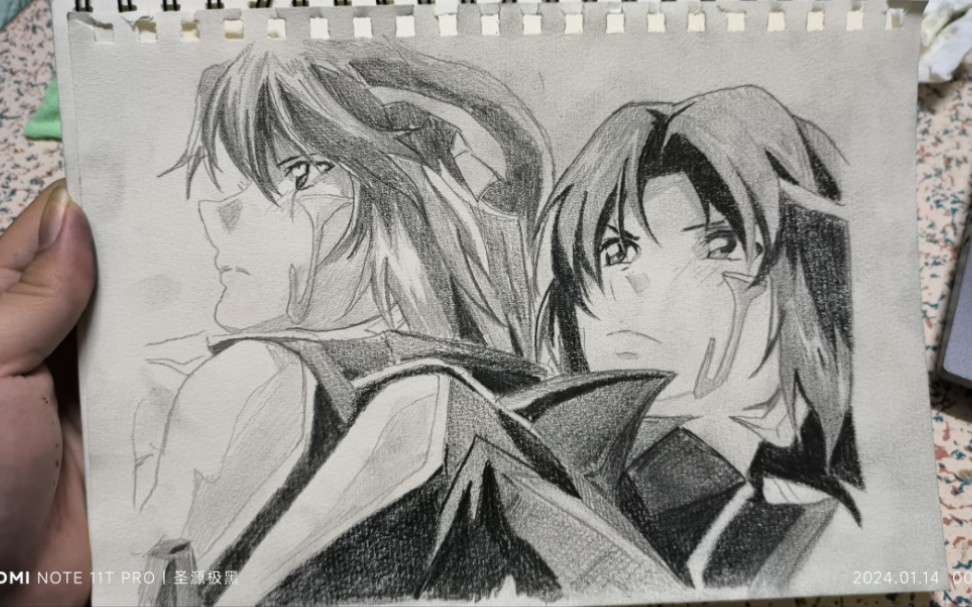 【手绘】在没有彼此的地方,要怎样相互理解呢? 皆城总士 真壁一骑 《...