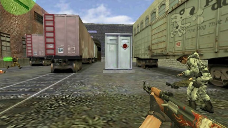 CS游戏录像--火车站