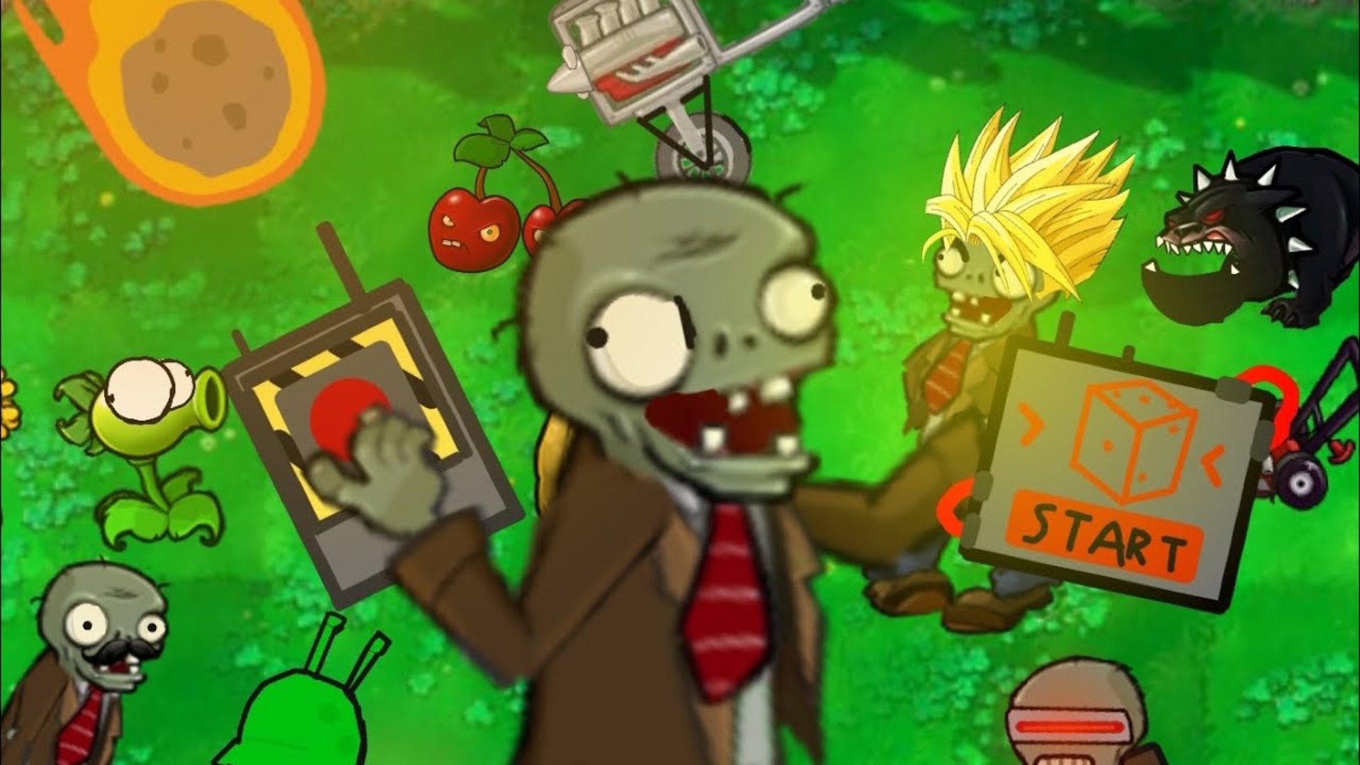 PVZ迷你剪辑全明星!【PVZ动画】