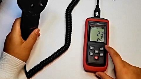 TA8160数字风速计使用视频