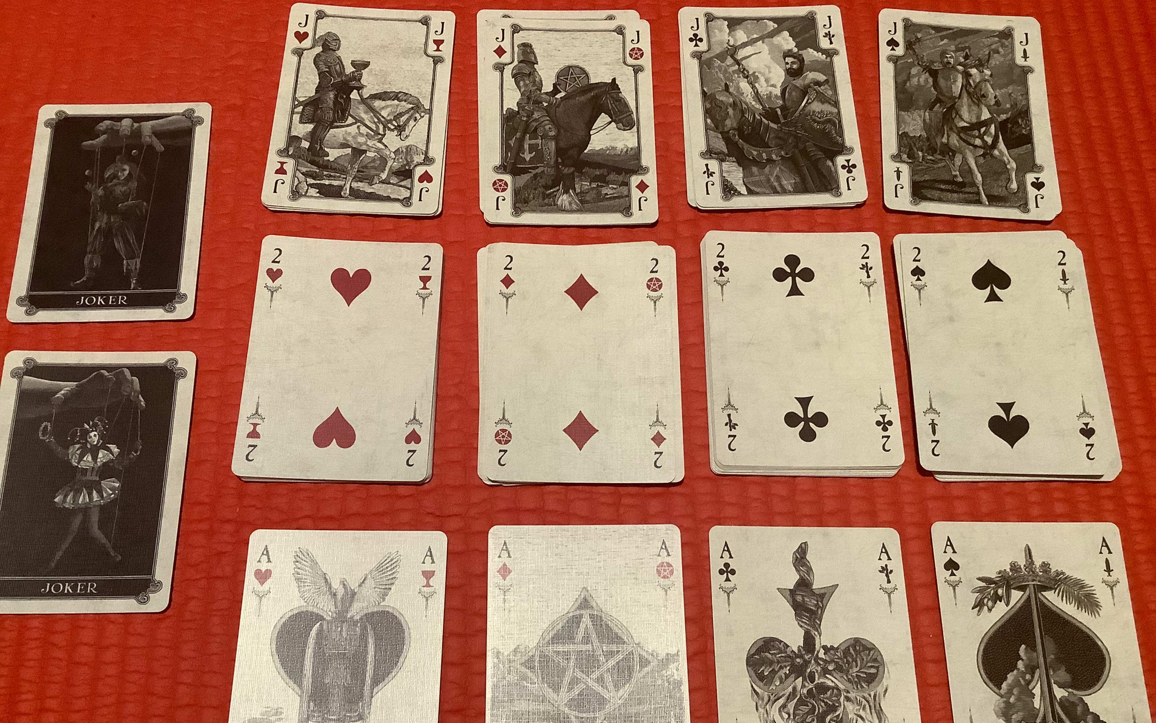 扑克牌占卜学习记录 - 花色/数字/人头牌 小结