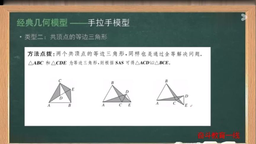 2020年初中数学经典几何模型技巧——手拉手模型