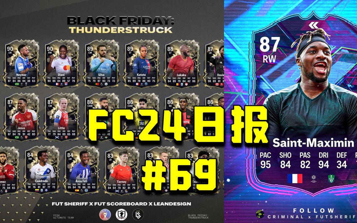 ...雷霆德容!两个顶级SBC要来了!黑五预热开启!#69_单机游戏热门视频