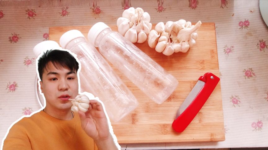 小益要用蒜头种出蒜苗,还要用3天记录蒜苗的成长过程!