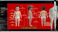 135.童装睡衣居家服T恤放码-档差设置-服装打板裁剪放码推板课程
