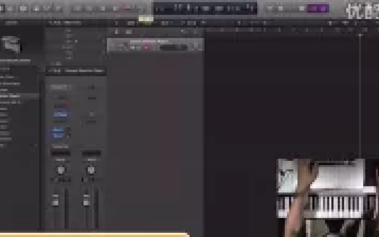 音乐制作软件 logic Pro X学习教程-刘瀚中编曲培训班录音混音教程-...