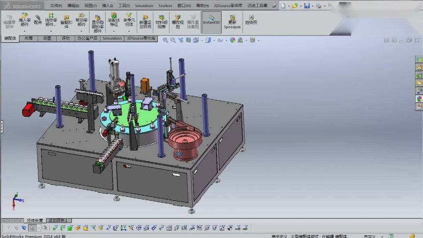 自动组装线,涵盖一台自动化设备的主要构成