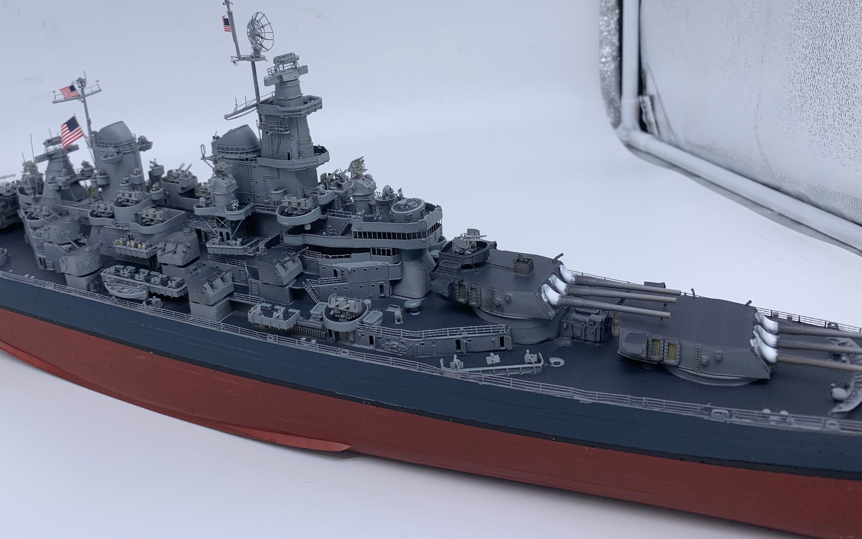 JOY密苏里号模型建造过程