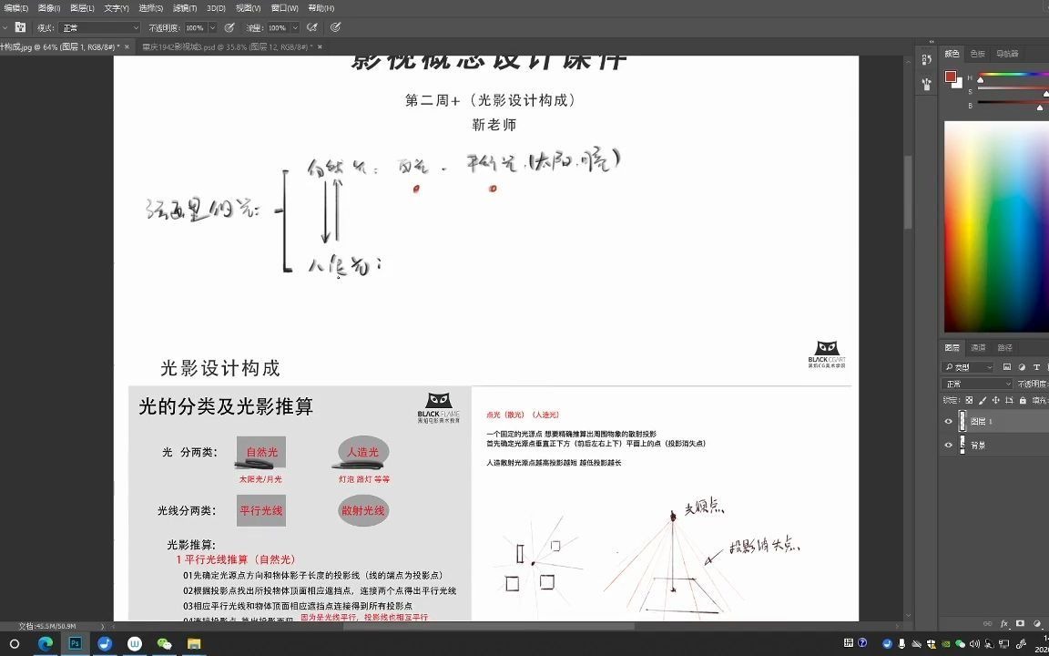 『黑焰课堂』光影设计与构成(上)