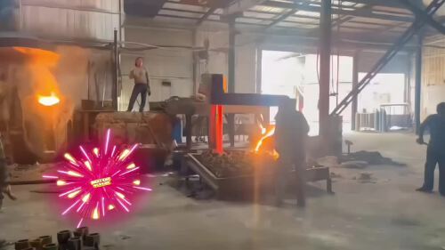 铸造浇注机械手、可以精密浇注!