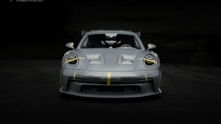 TP 保时捷Porsche 992 GT3 RS 1/18 树脂汽车模型 预售中!真碳纤维...