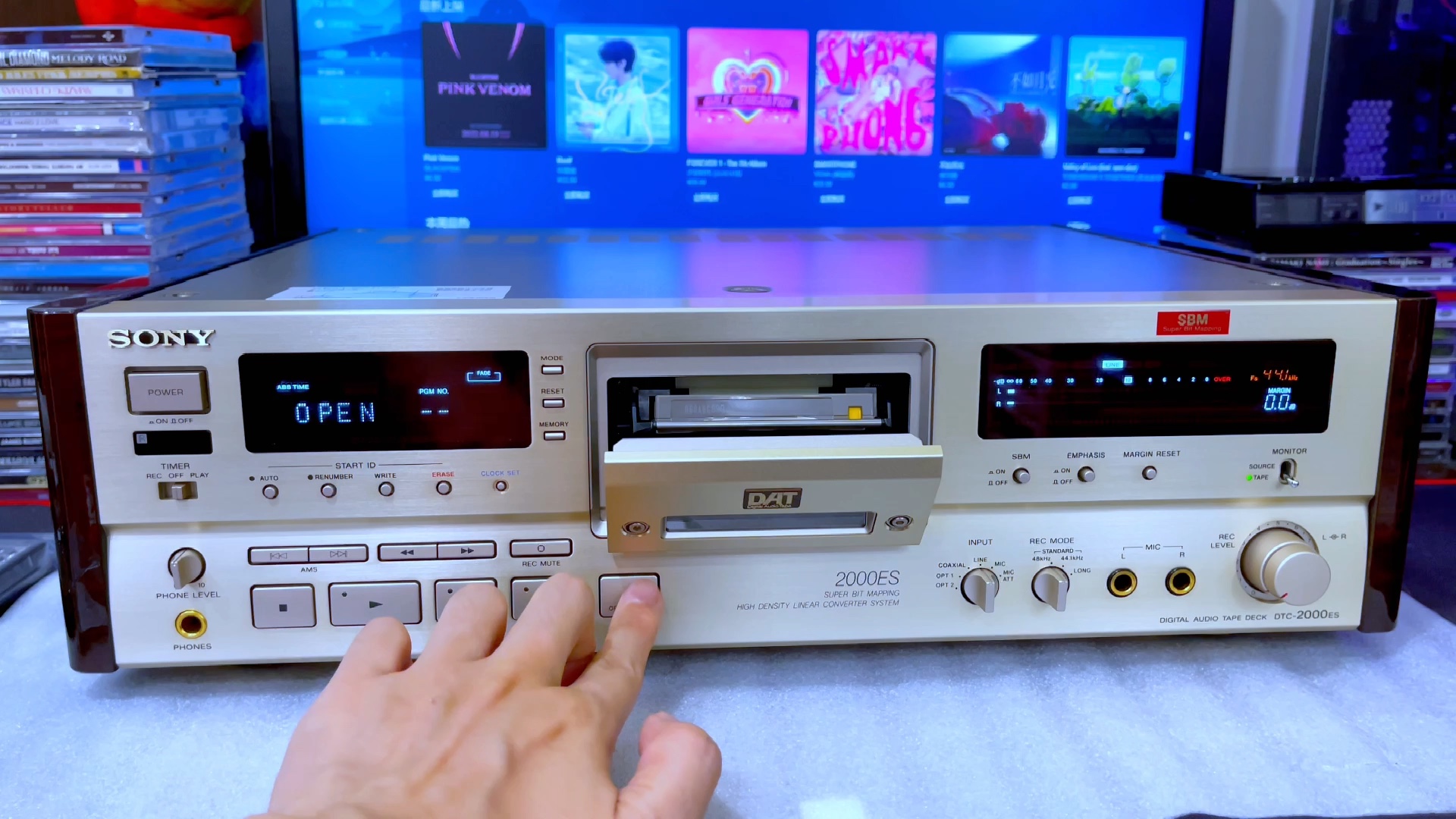 来自索尼大法的四磁头战神!DTC-2000ES DAT播放器!