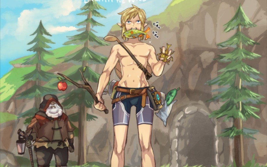 【塞尔达传说旷野之息】一级手残的倔强(终于学会了原地起飞)