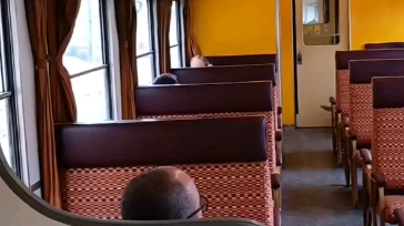 发达国家的老式火车