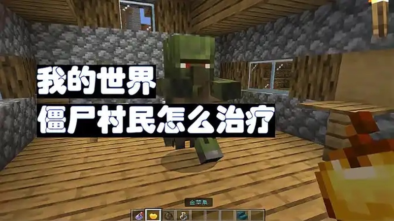 我的世界僵尸村民怎么治疗
